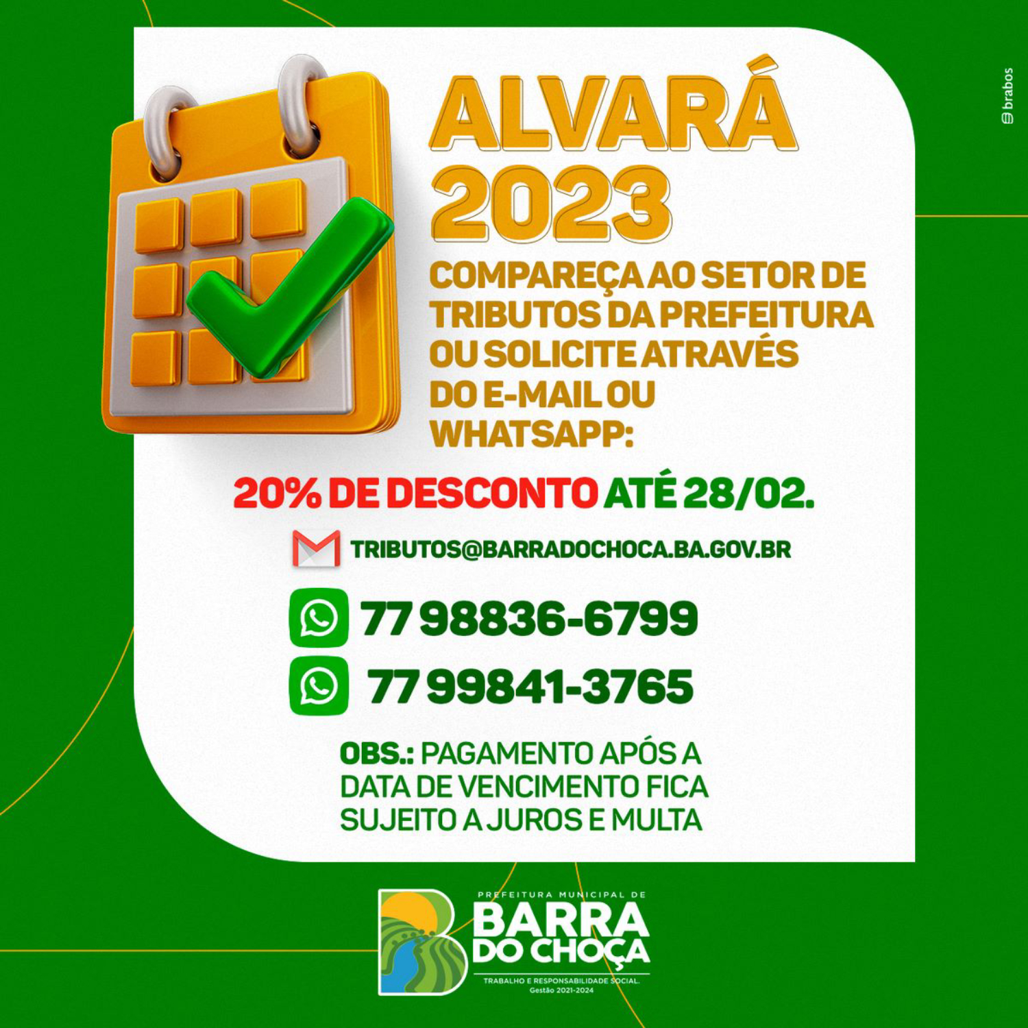 Alvará 2023, renove ou solicite o seu!